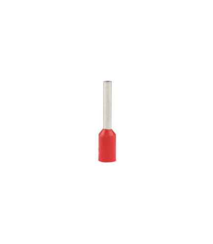 Ferrule 1,0 mm (18AWG) rojo 100u - DistritoEléctrico – DistritoEléctrico