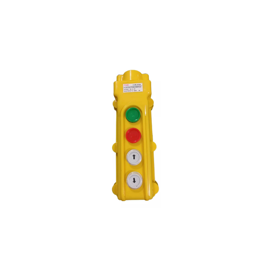 Botonera colgante puente grua 2 ejes 4 botones Ip55 5a ...